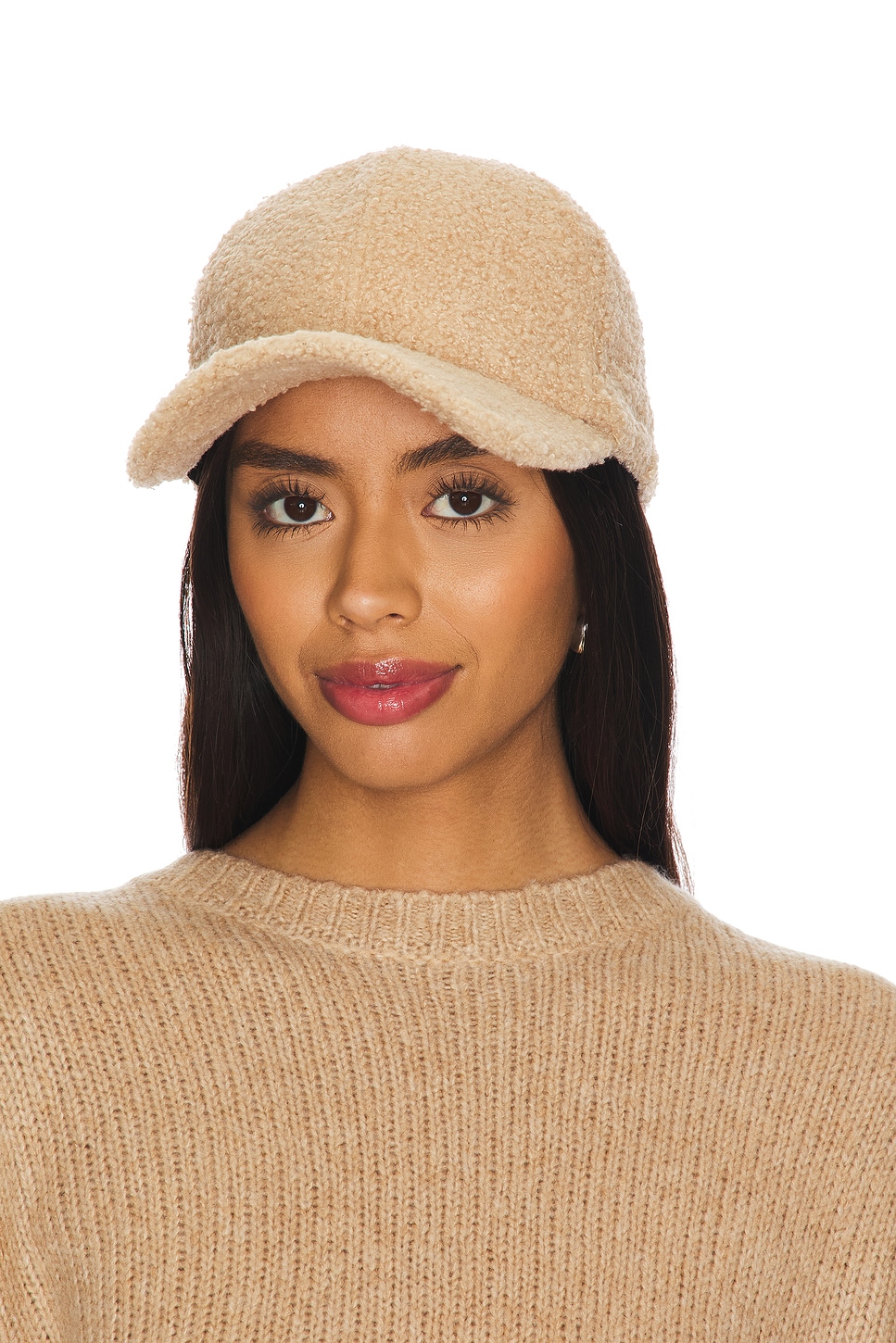Hat Attack Sherpa Cap in Light Tan | REVOLVE