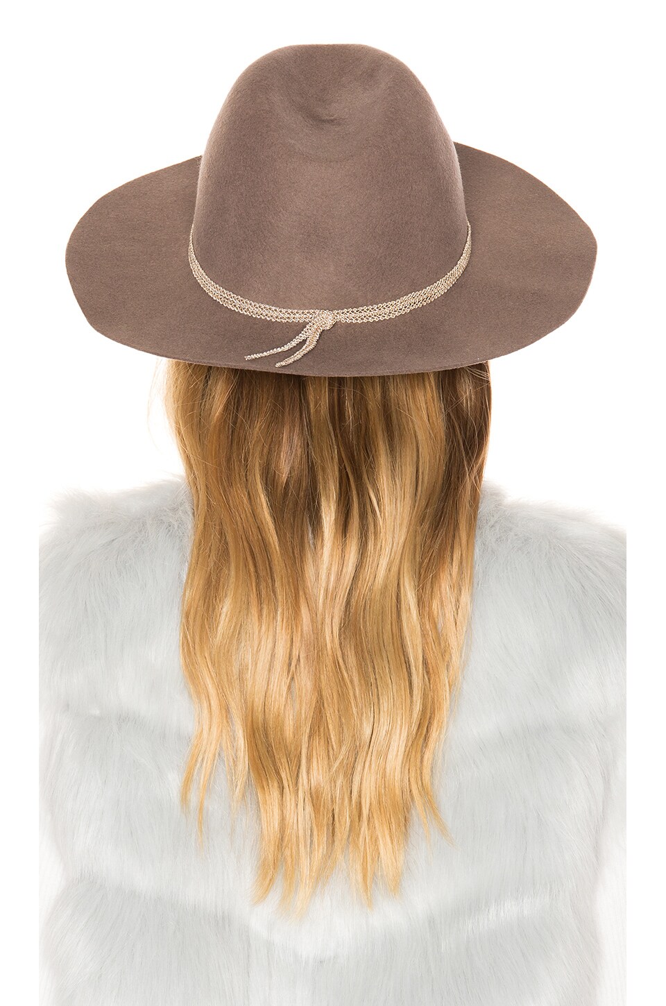 Hat Attack Kelsey Hat in Taupe & Sparkle | REVOLVE