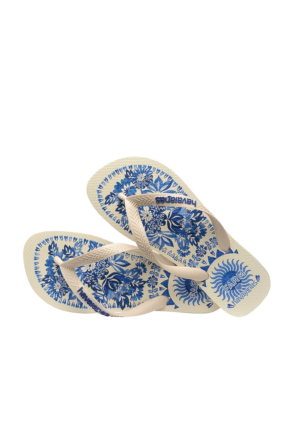 Havaianas Farm Rio Azul Sandal in Beige Multi | REVOLVE