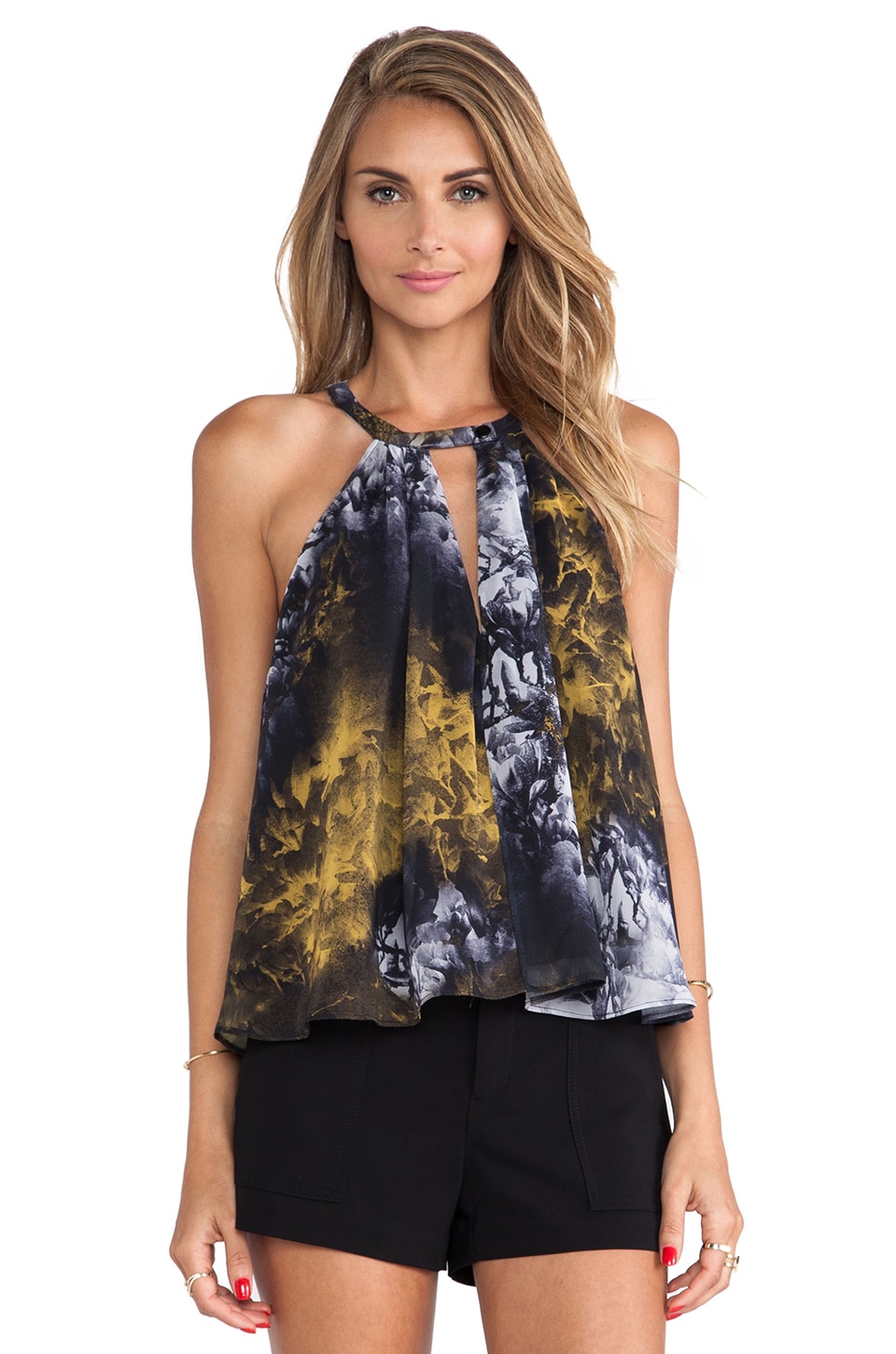 Hunter Bell Nina Top in Midnight | REVOLVE