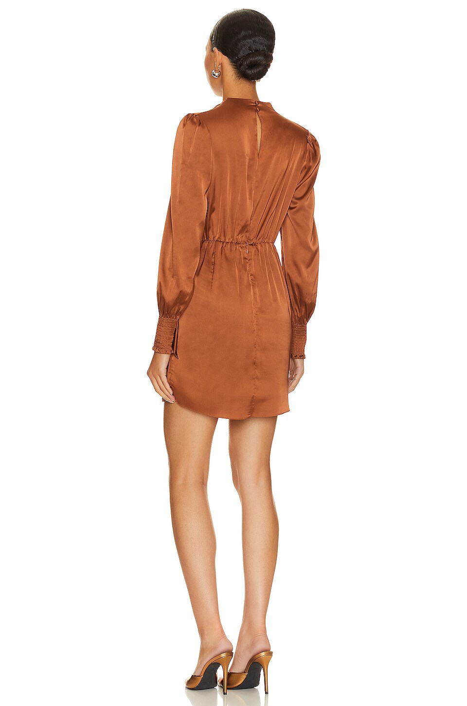 HEARTLOOM Sylvie Dress in Cigar | REVOLVE