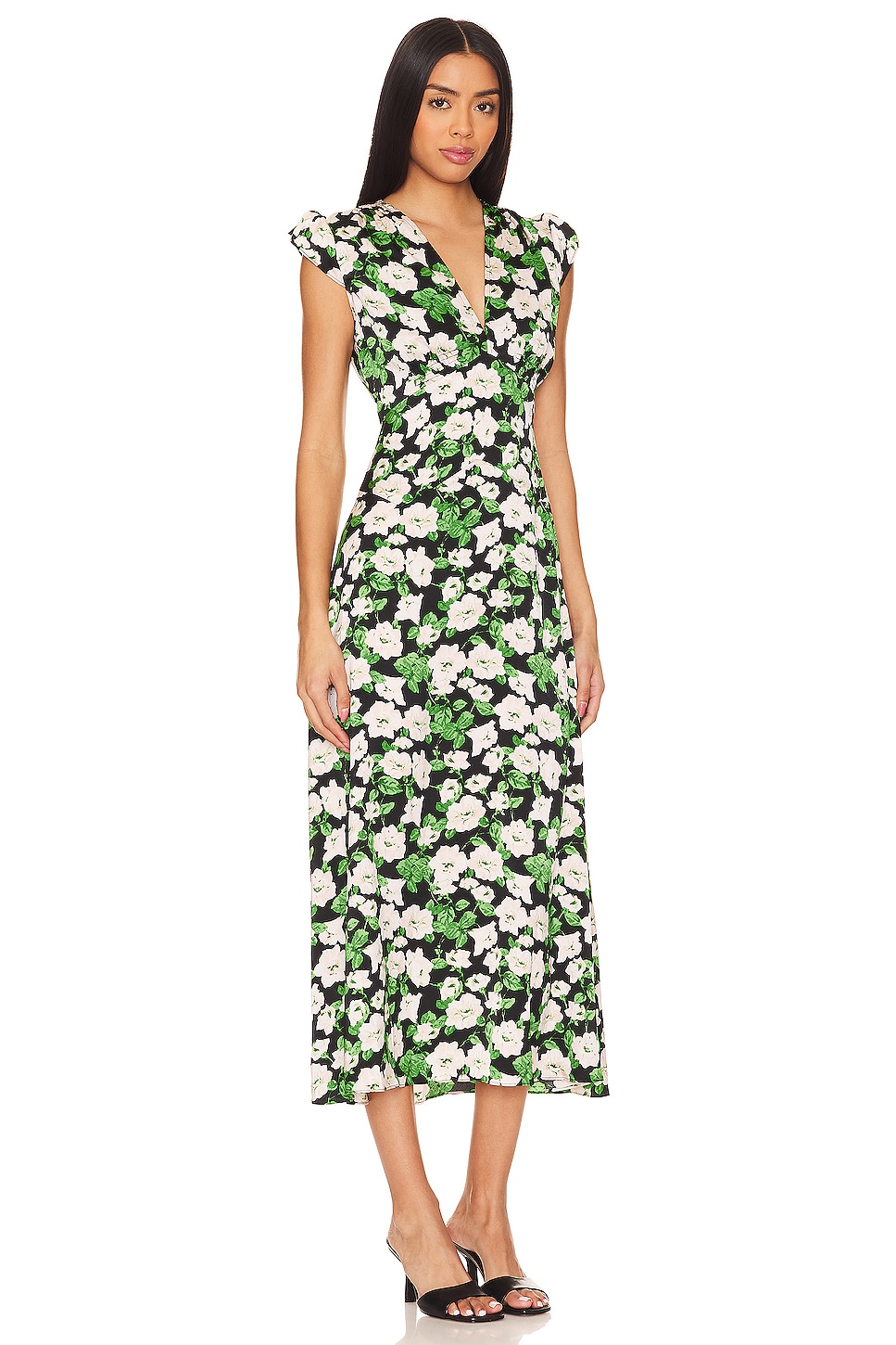 HEARTLOOM Zanzibar Dress in Raven | REVOLVE