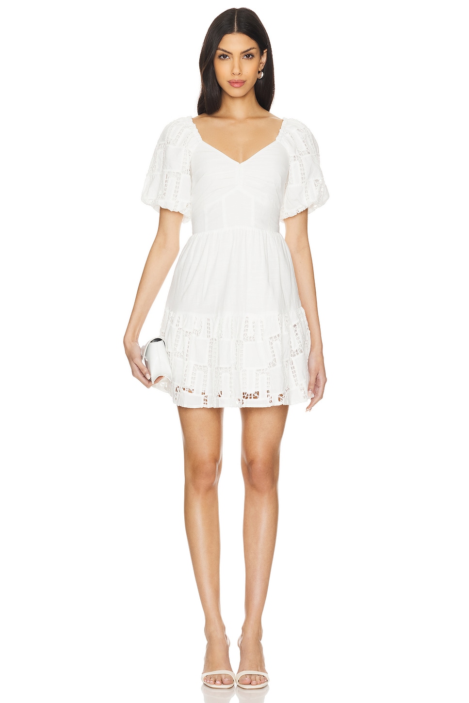 HEARTLOOM Celia Dress in Eggshell | REVOLVE