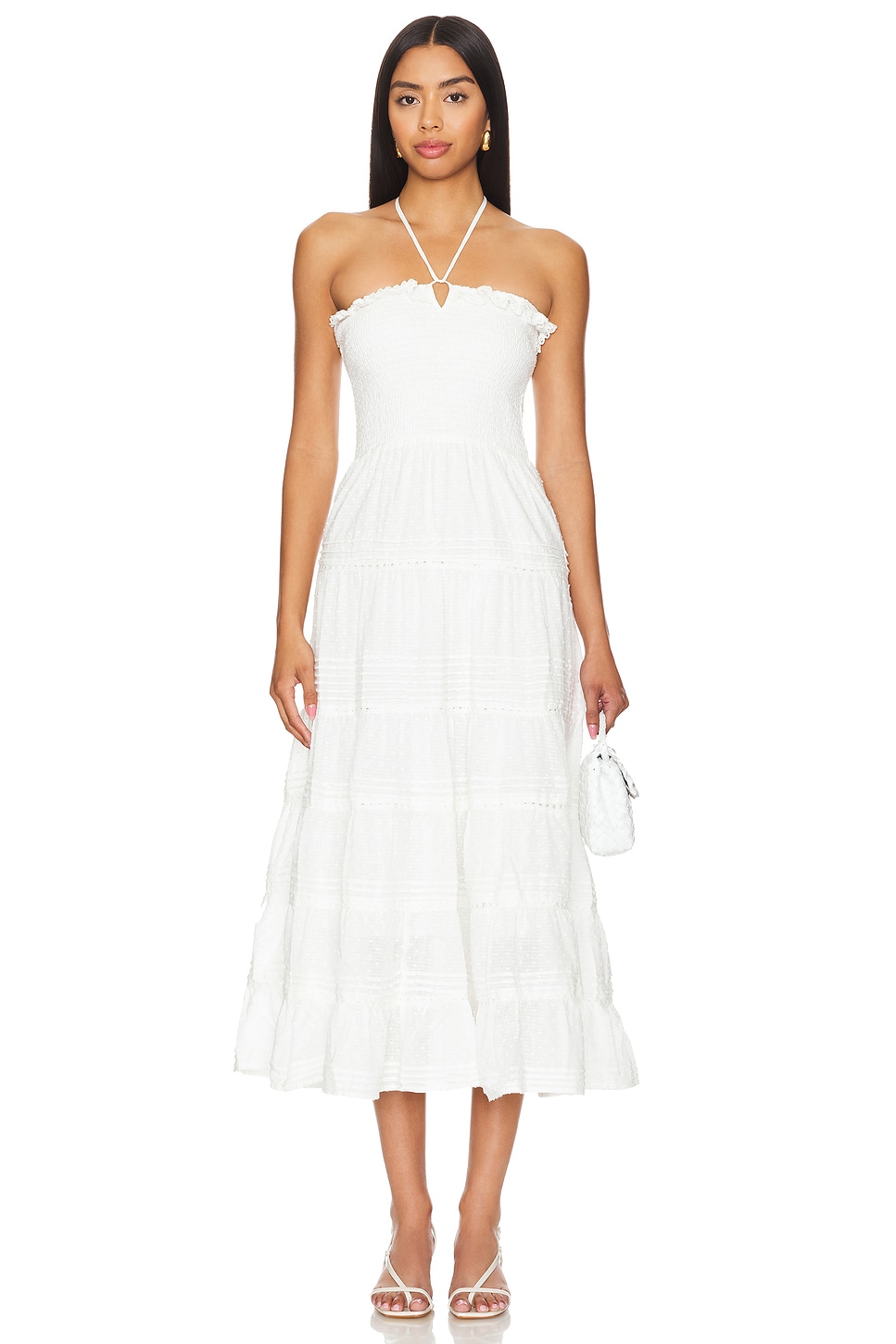 HEARTLOOM Doe Dress in Eggshell | REVOLVE