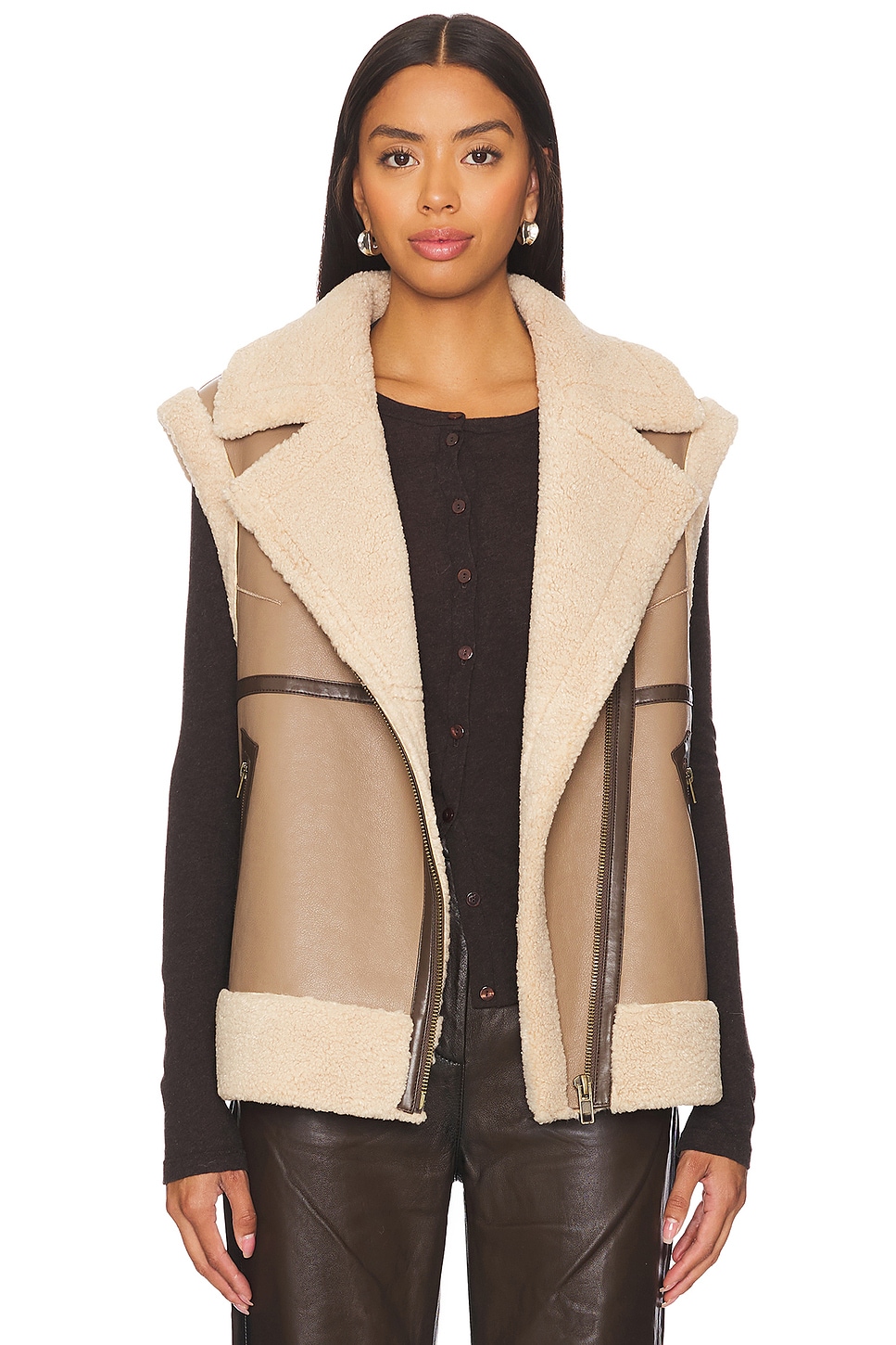 HEARTLOOM Sol Vest in Doe | REVOLVE