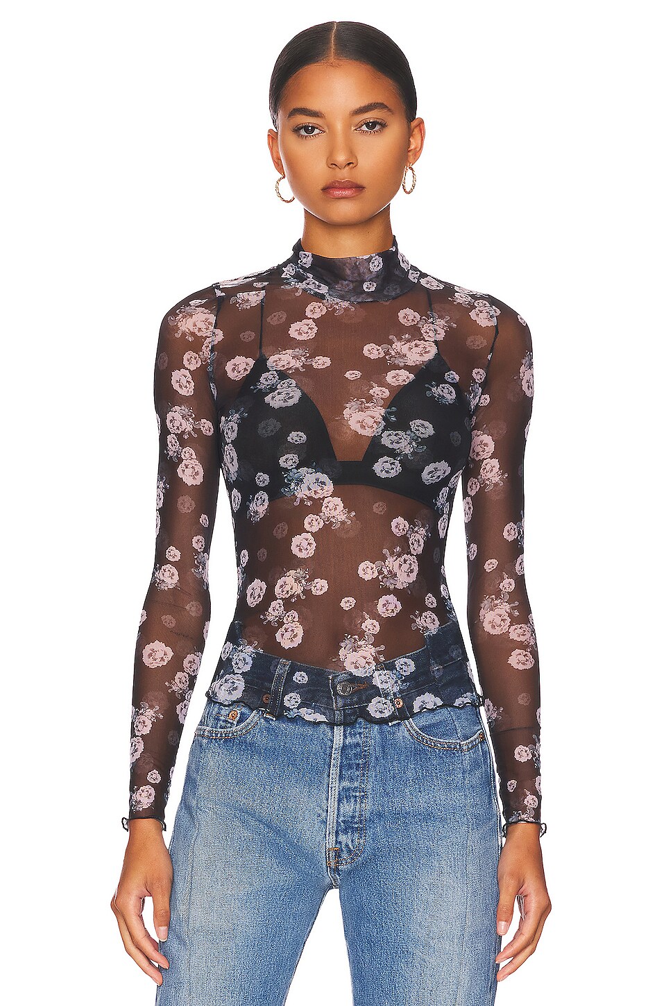 HEARTLOOM Poppy Top in Onyx | REVOLVE