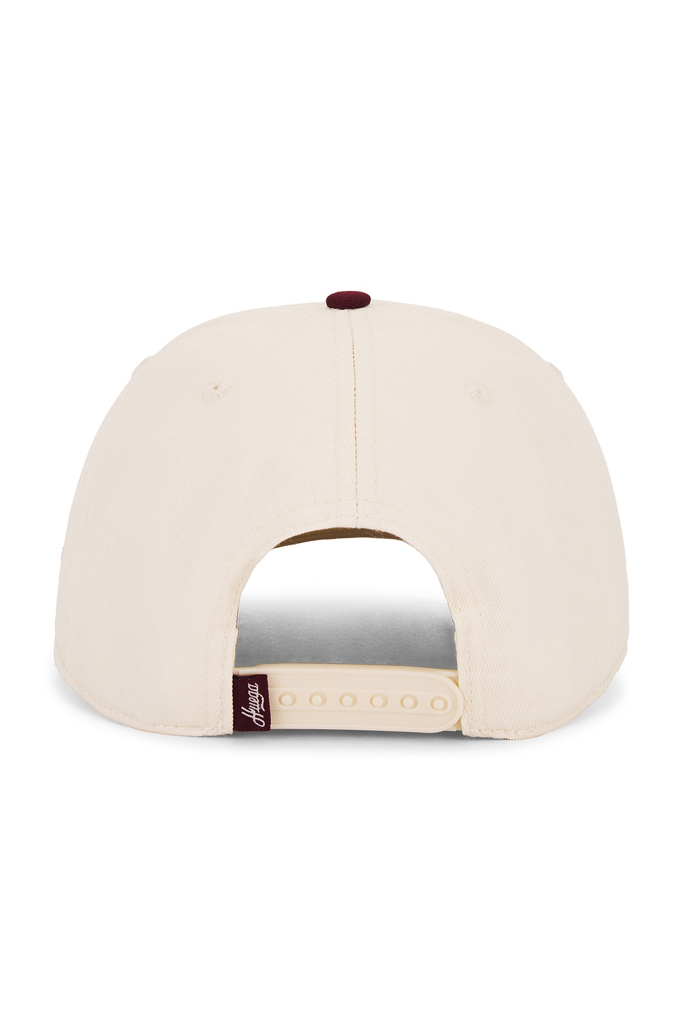 Huega House Athletic Association Hat in Maroon & Natural | REVOLVE