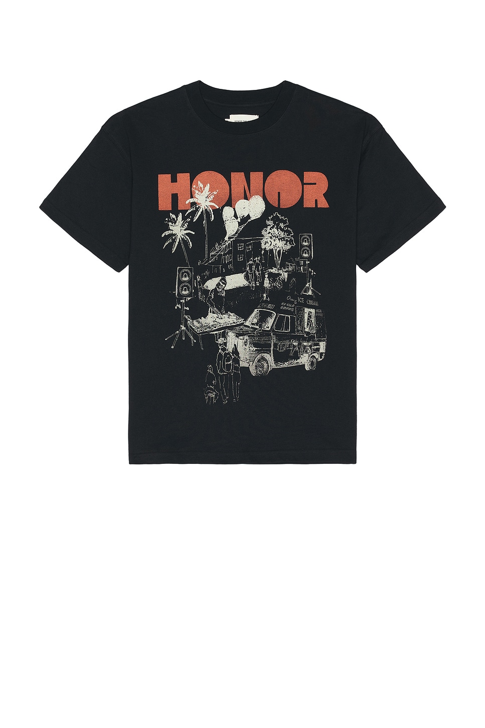 Honor The Gift Block Party Tee in Black | REVOLVE