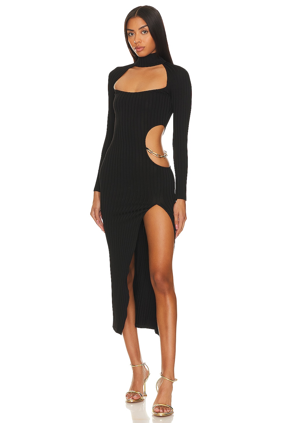 Hardware LDN The Berliner Dress in Black | REVOLVE
