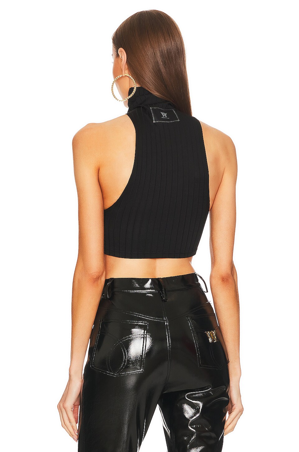 Hardware LDN The Ultra Crop Top in Black | REVOLVE