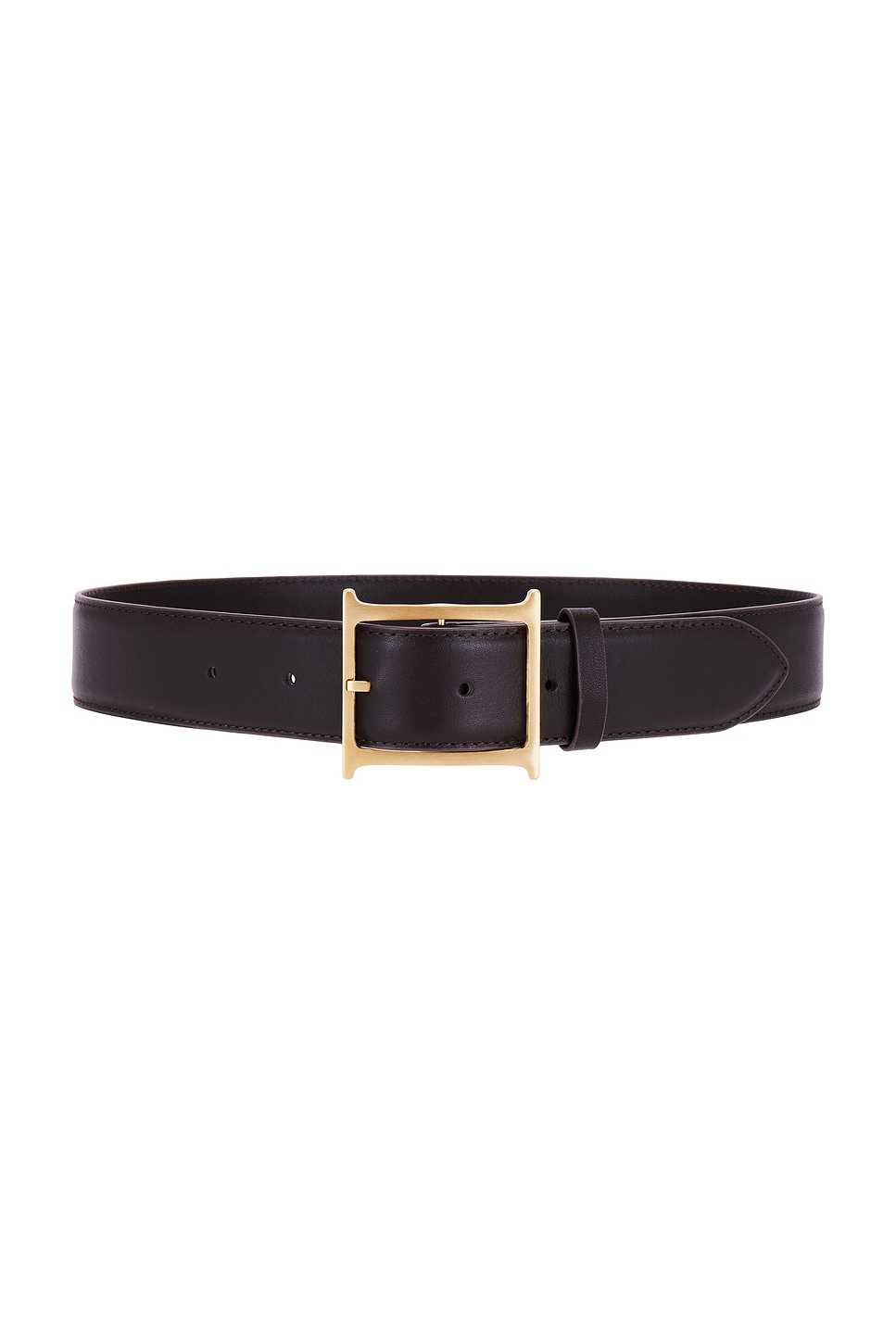 Helsa Logo Belt in Dark Brown | REVOLVE