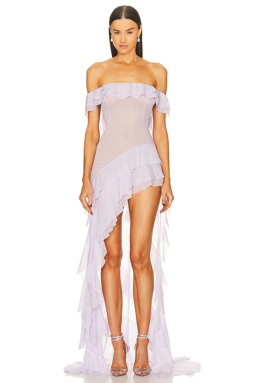 Helsa The Thea Gown in Lavender | REVOLVE