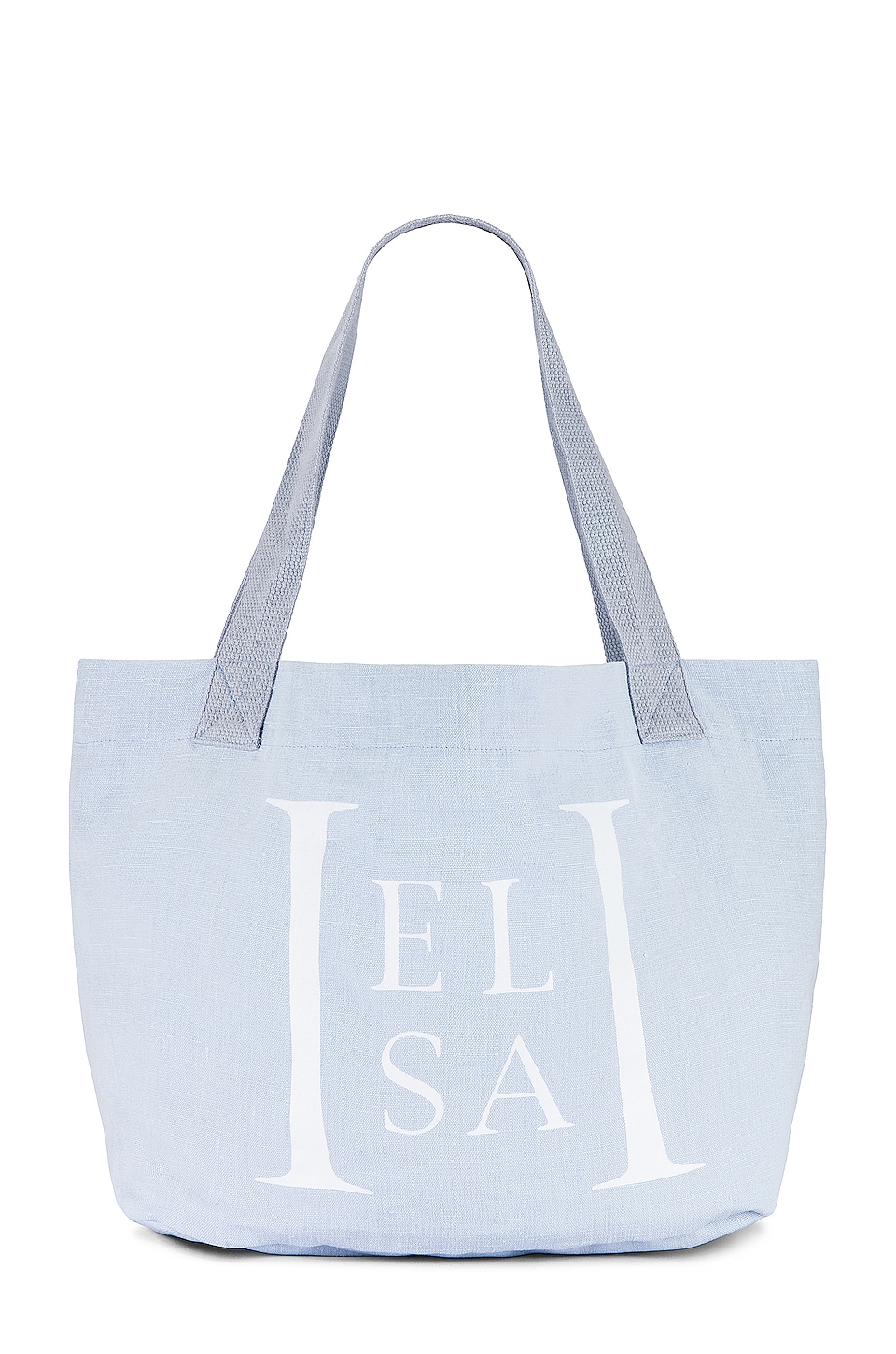 Helsa Logo Tote in Blue | REVOLVE