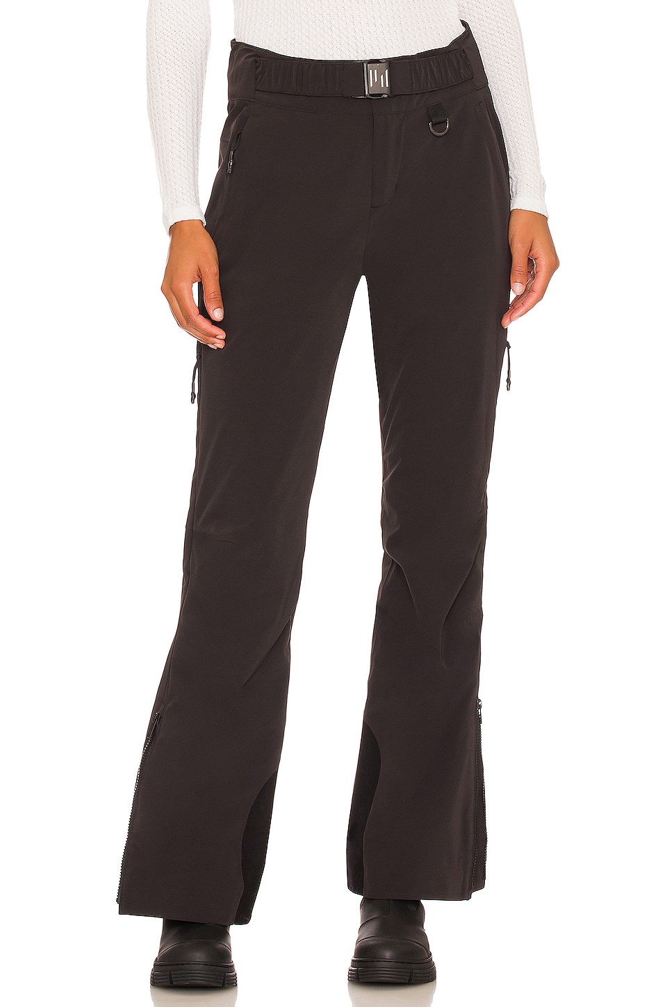 HOLDEN Belted Alpine Pant in Black | REVOLVE