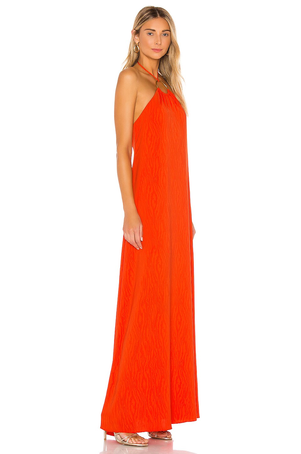 House of Harlow 1960 x REVOLVE Brienne Maxi Dress in Bright Red Orange ...