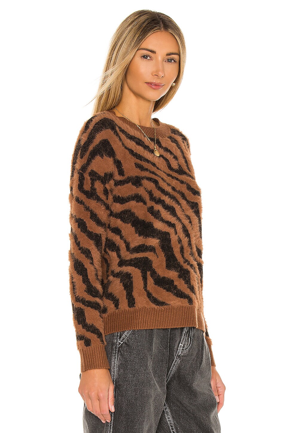 House of Harlow 1960 x REVOLVE Benji Tiger Sweater in Tiger Stripe ...