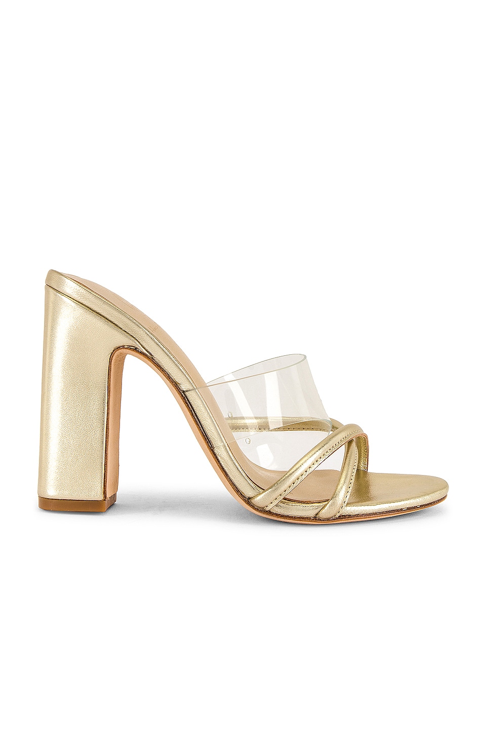 House of Harlow 1960 x REVOLVE Sasha Heel in Pale Gold | REVOLVE