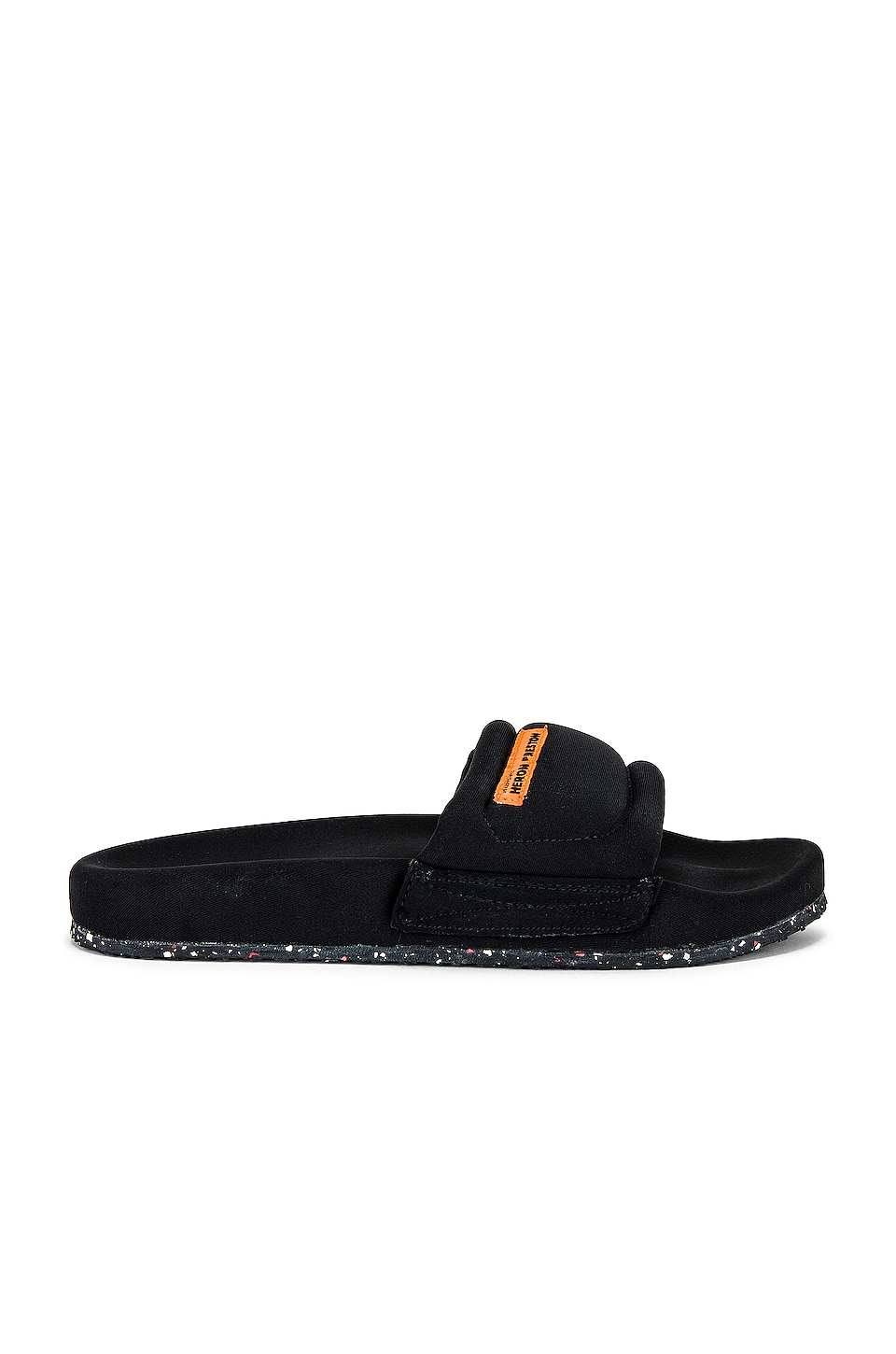 Heron Preston Fabric Slider in Black | REVOLVE