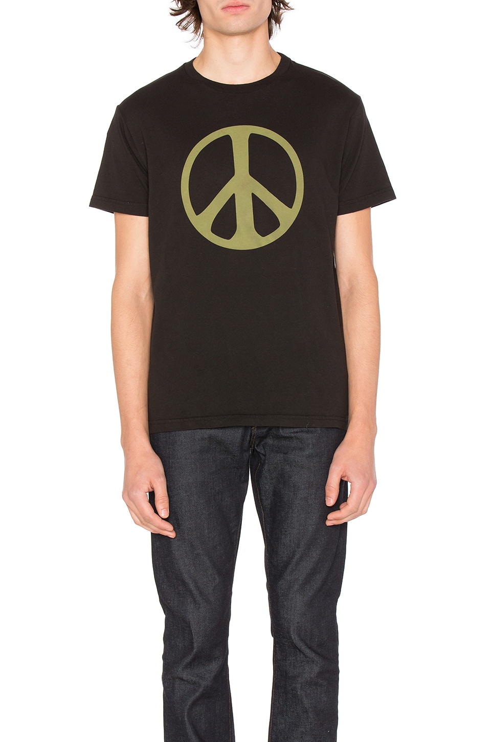 The Hill-Side Peace Sign in Faded Black | REVOLVE