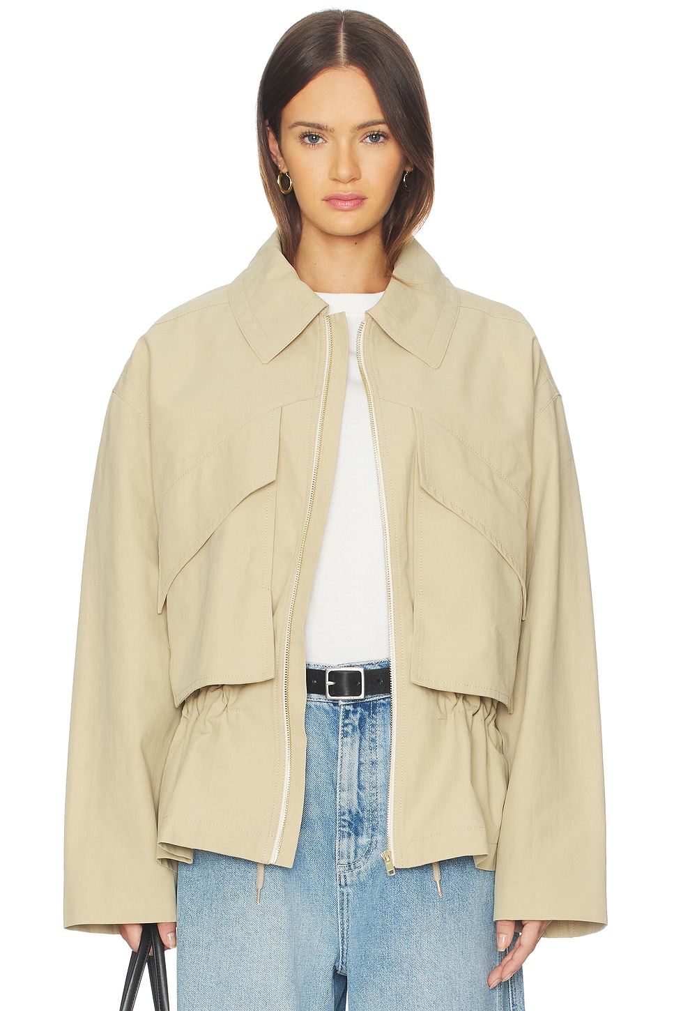 HERSKIND Milano Jacket in Bison | REVOLVE