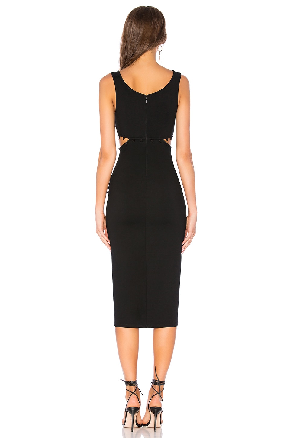 h:ours Samiah Dress in Black Noir | REVOLVE