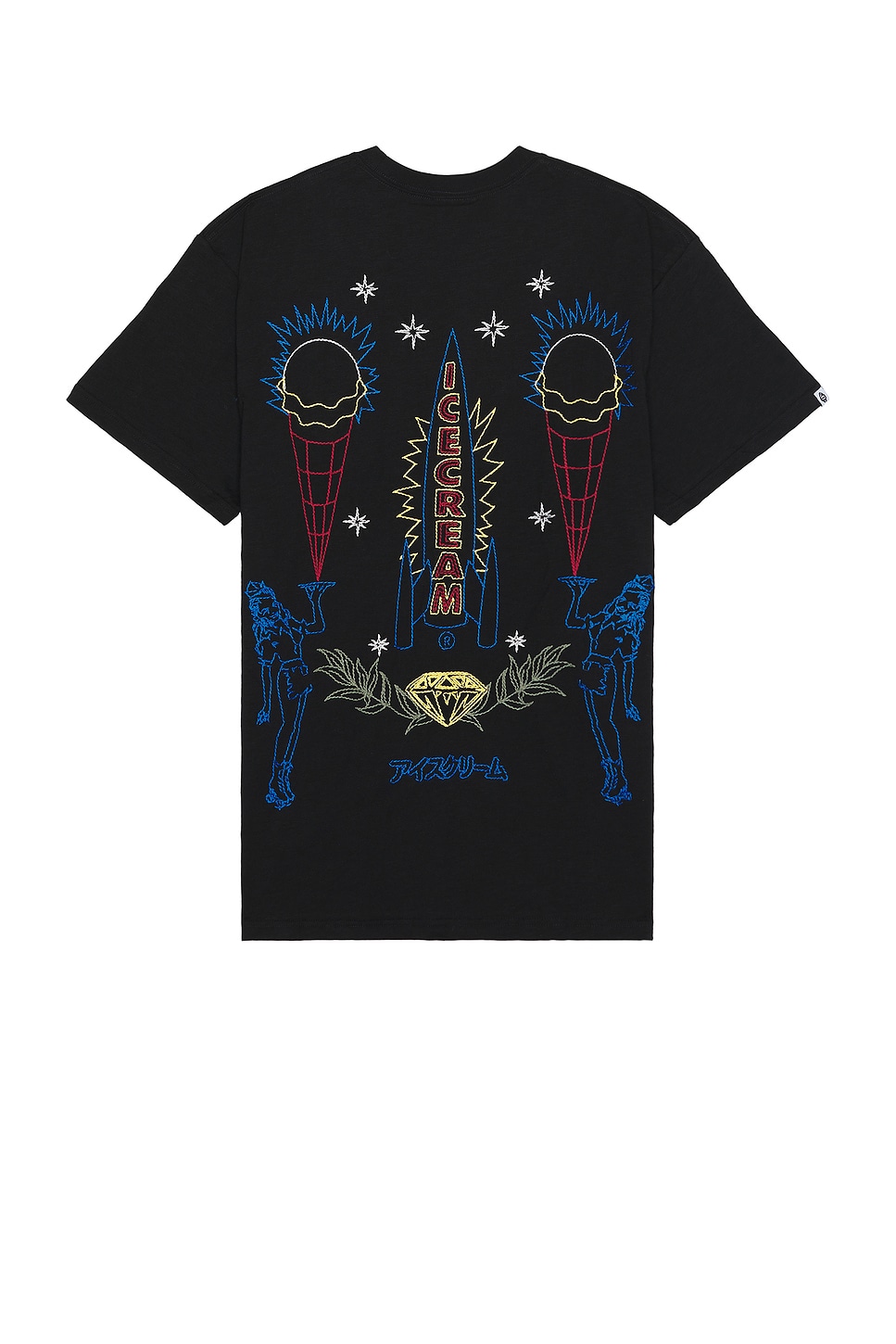 ICECREAM Chains Oversized Tee in Black | REVOLVE