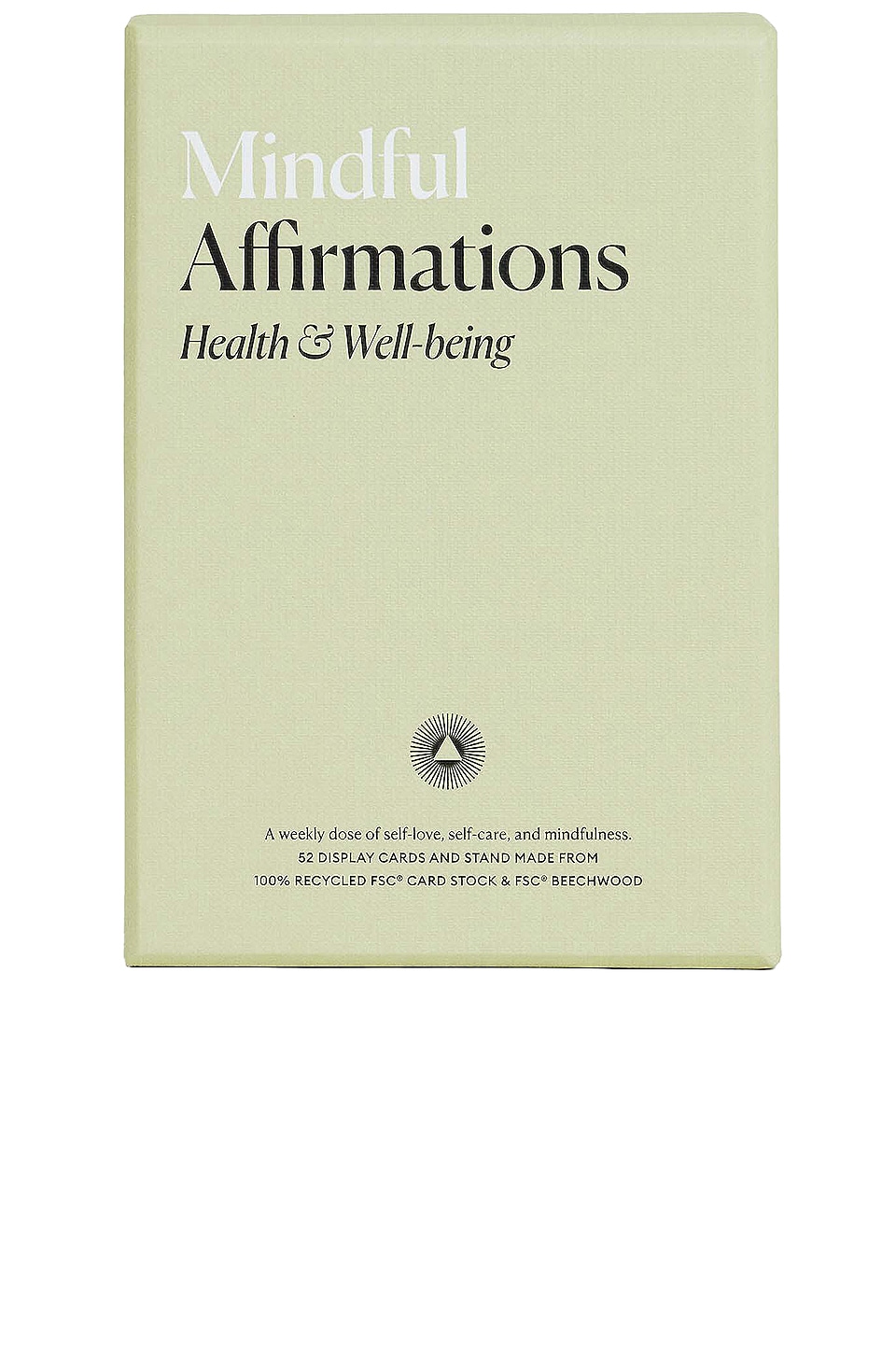 Intelligent Change Mindful Affirmations Health & Well-Being in Khaki ...