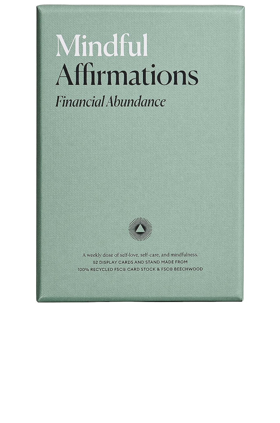 Intelligent Change Mindful Affirmations Financial Abundance in Green ...