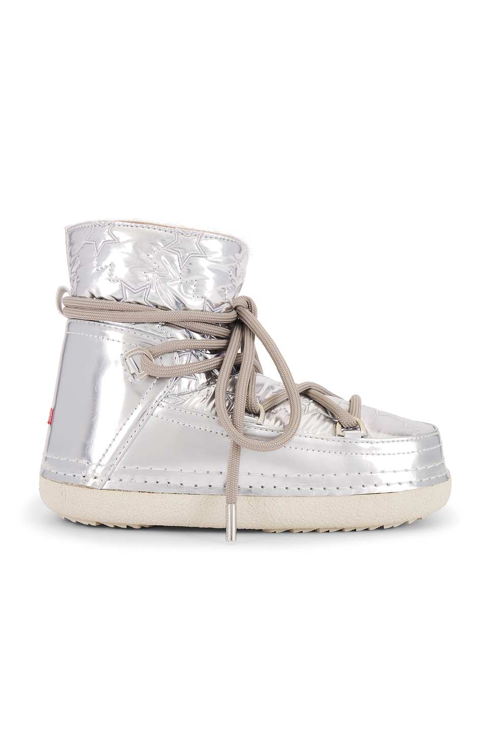 INUIKII Bomber Star Boot in Silver | REVOLVE