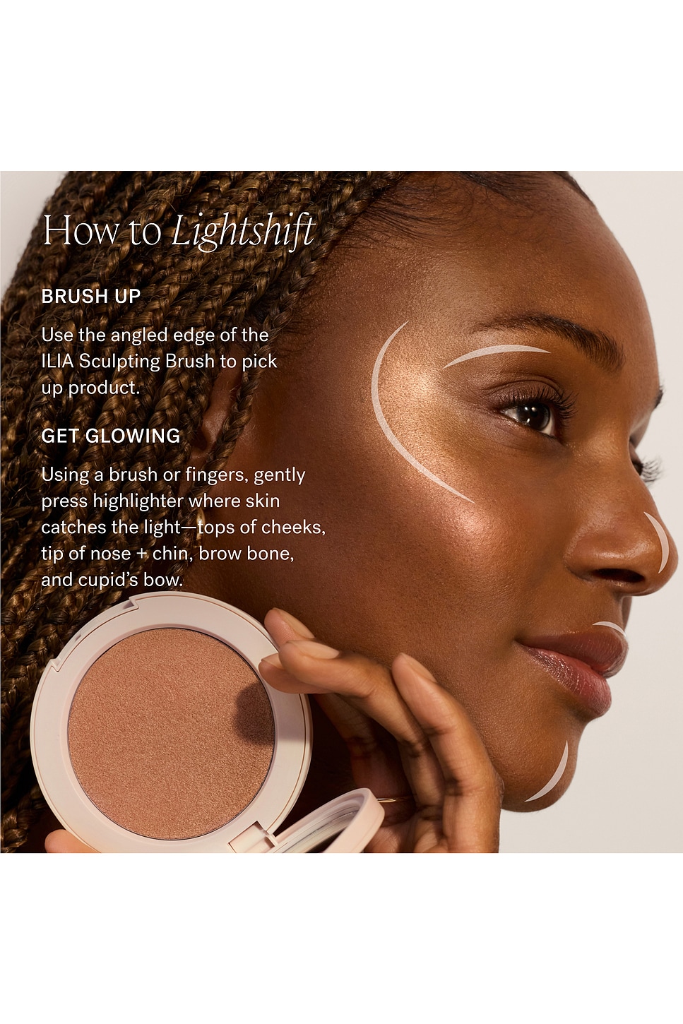 ILIA Lightshift Cream Highlighter in Glint | REVOLVE