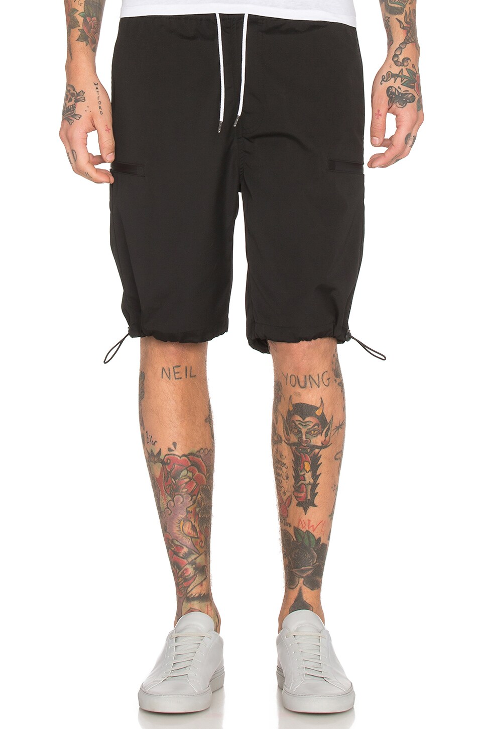 I Love Ugly Zespy Zip Short in Black | REVOLVE