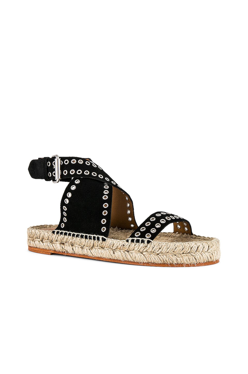 Isabel Marant Illya Platform Sandal in Black | REVOLVE