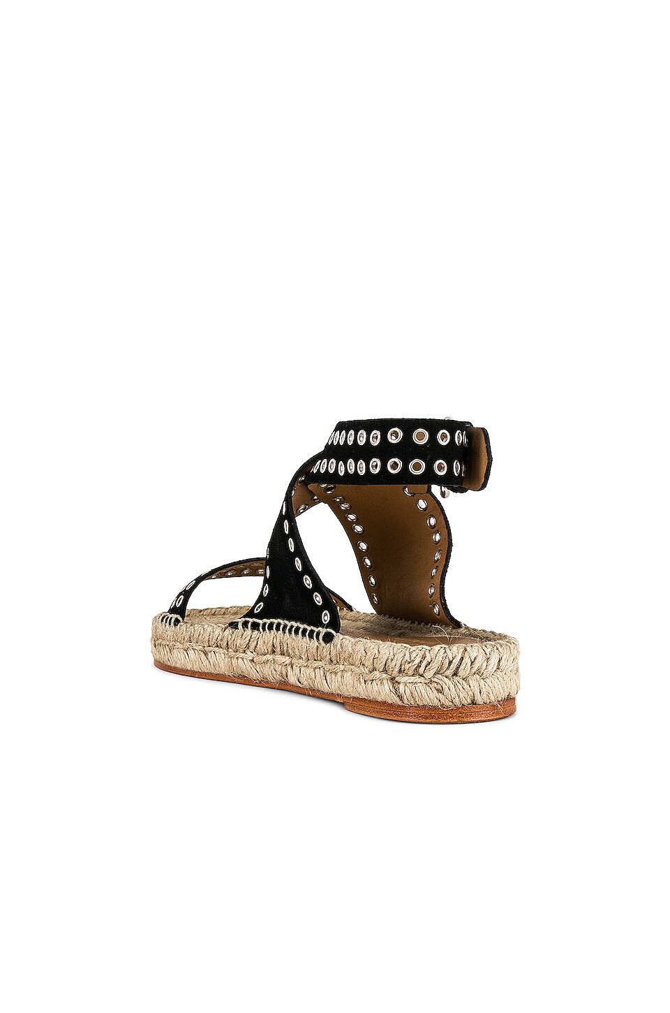 Isabel Marant Illya Platform Sandal in Black | REVOLVE