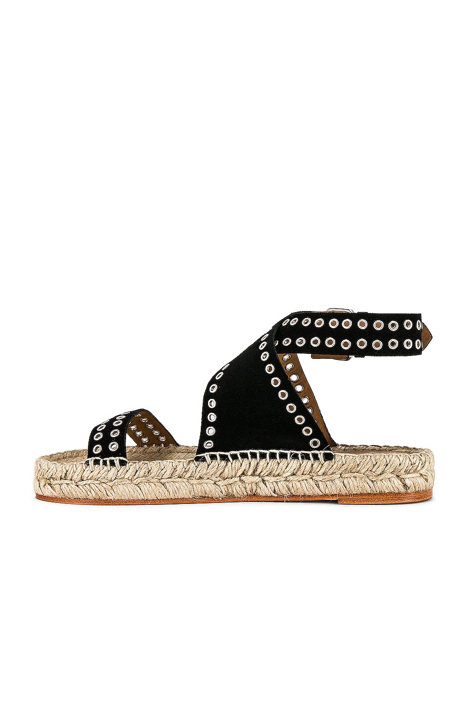 Isabel Marant Illya Platform Sandal in Black | REVOLVE