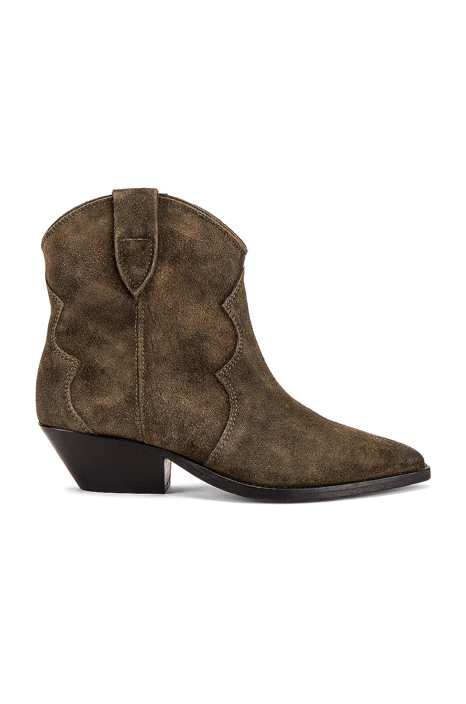 Isabel Marant Dewina Bootie in Dark Brown | REVOLVE
