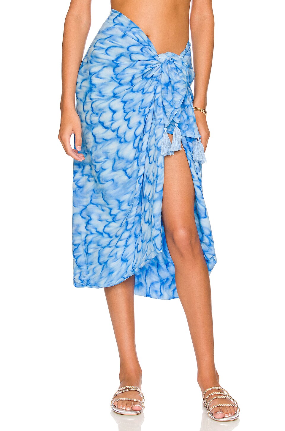 Indah Printed Sarong in Sky Salt | REVOLVE