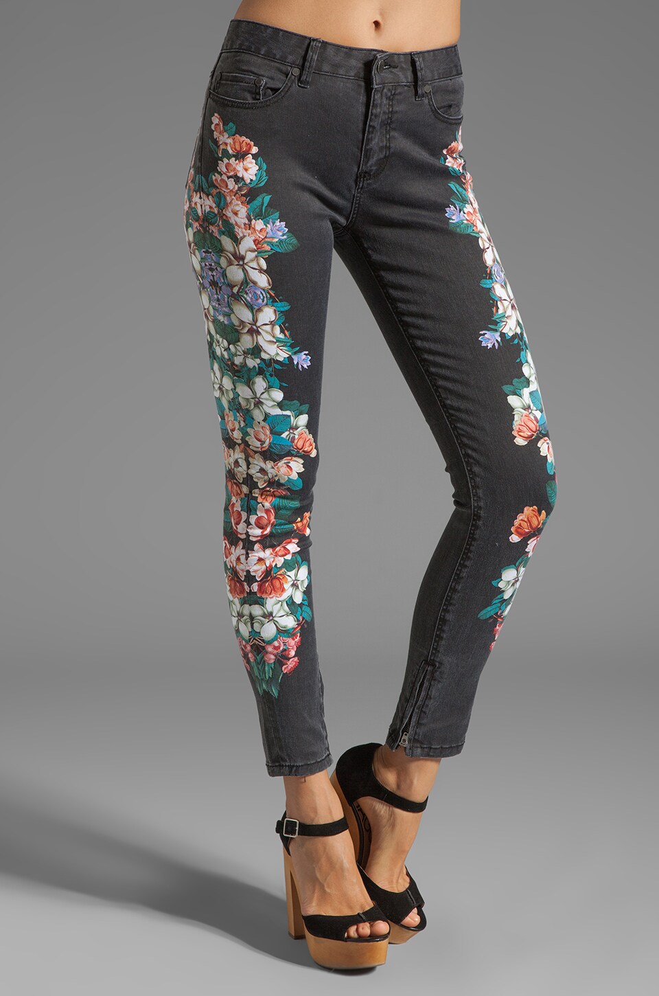 Insight Python Art Jean in Floyd Black | REVOLVE