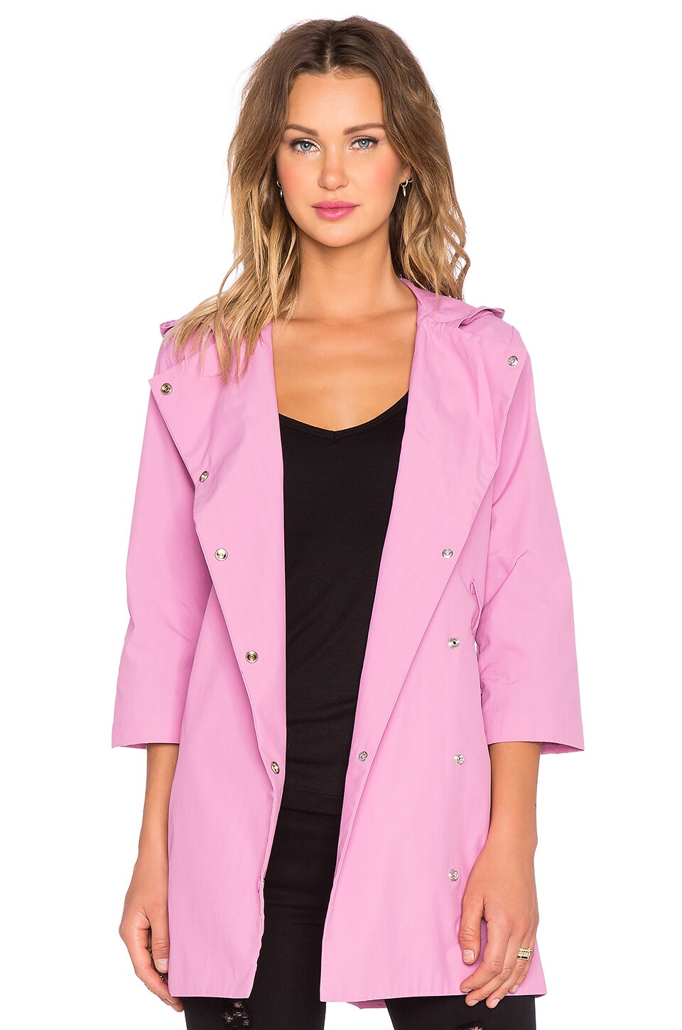Insight Petite Rain Maker Jacket in Mauve | REVOLVE