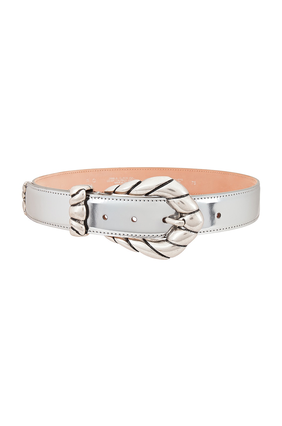 IRO Embella Mirror Belt in Silver | REVOLVE