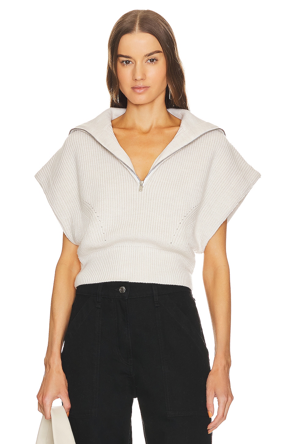 IRO Avona Sweater in Ecru | REVOLVE