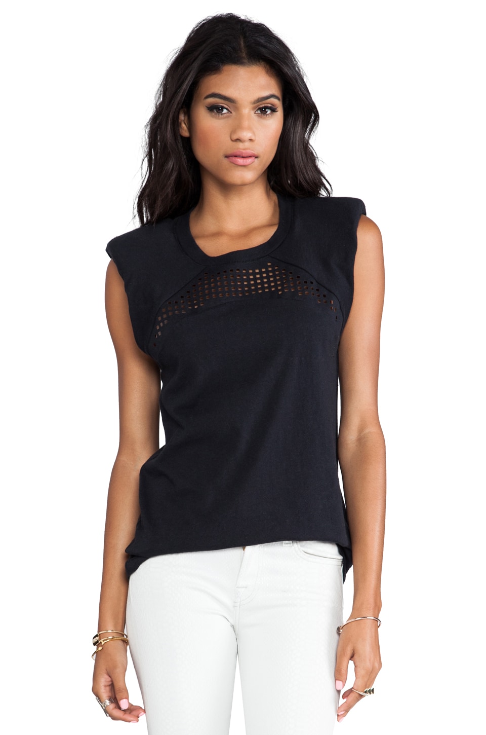 IRO Anacel Top in Noir | REVOLVE