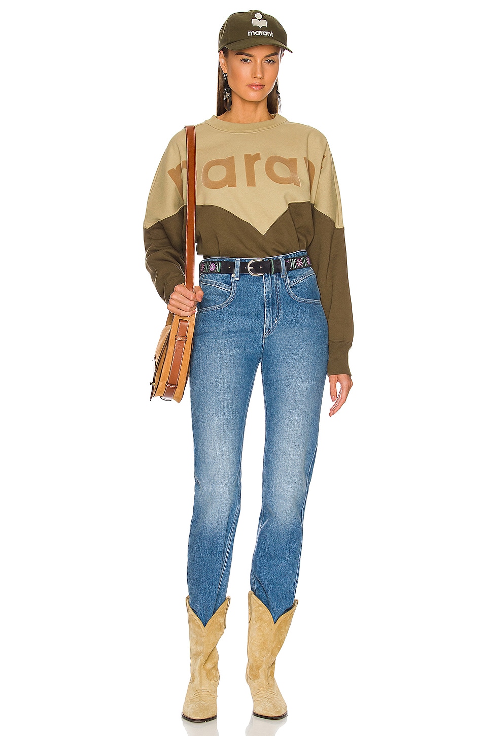Isabel Marant Etoile Vanda Jean in LIGHT BLUE | REVOLVE