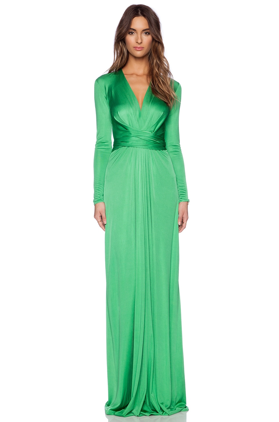 Issa Florence Maxi Dress in Green Glow | REVOLVE