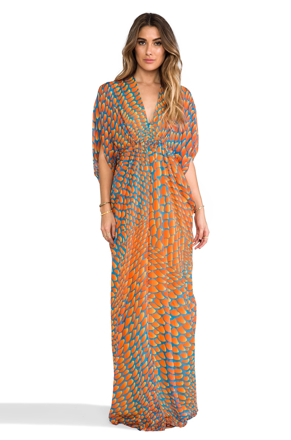 Issa Chiffon Maxi Dress in Sunshine | REVOLVE