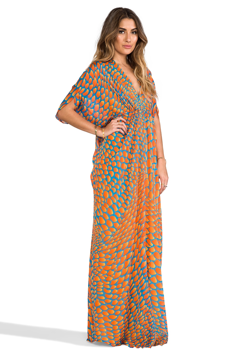 Issa Chiffon Maxi Dress in Sunshine | REVOLVE