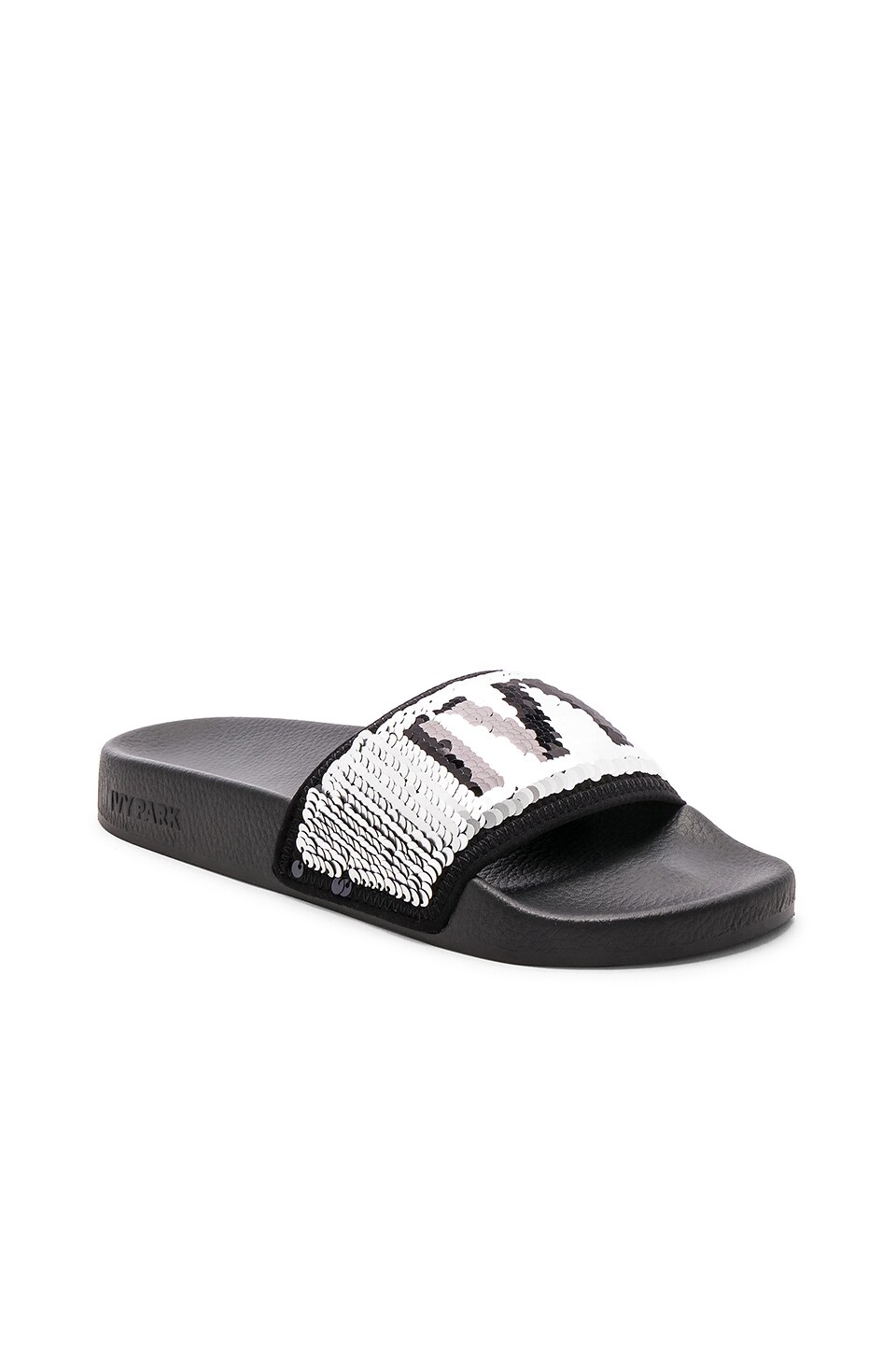 IVY PARK Sequin Slider in Metallic | REVOLVE