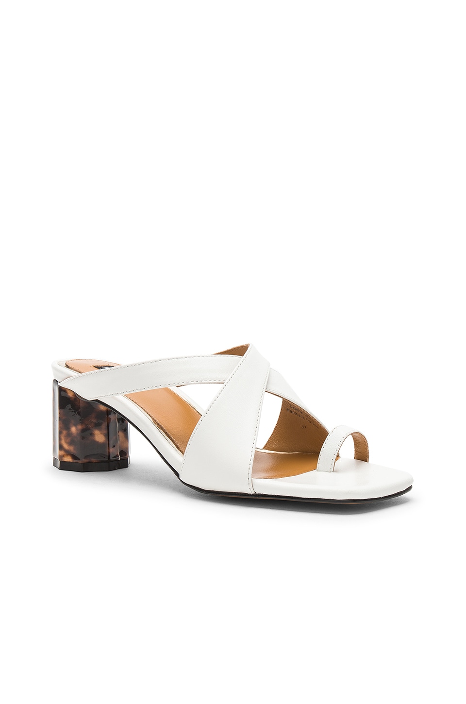 JAGGAR Tortoise Heel in Ivory | REVOLVE