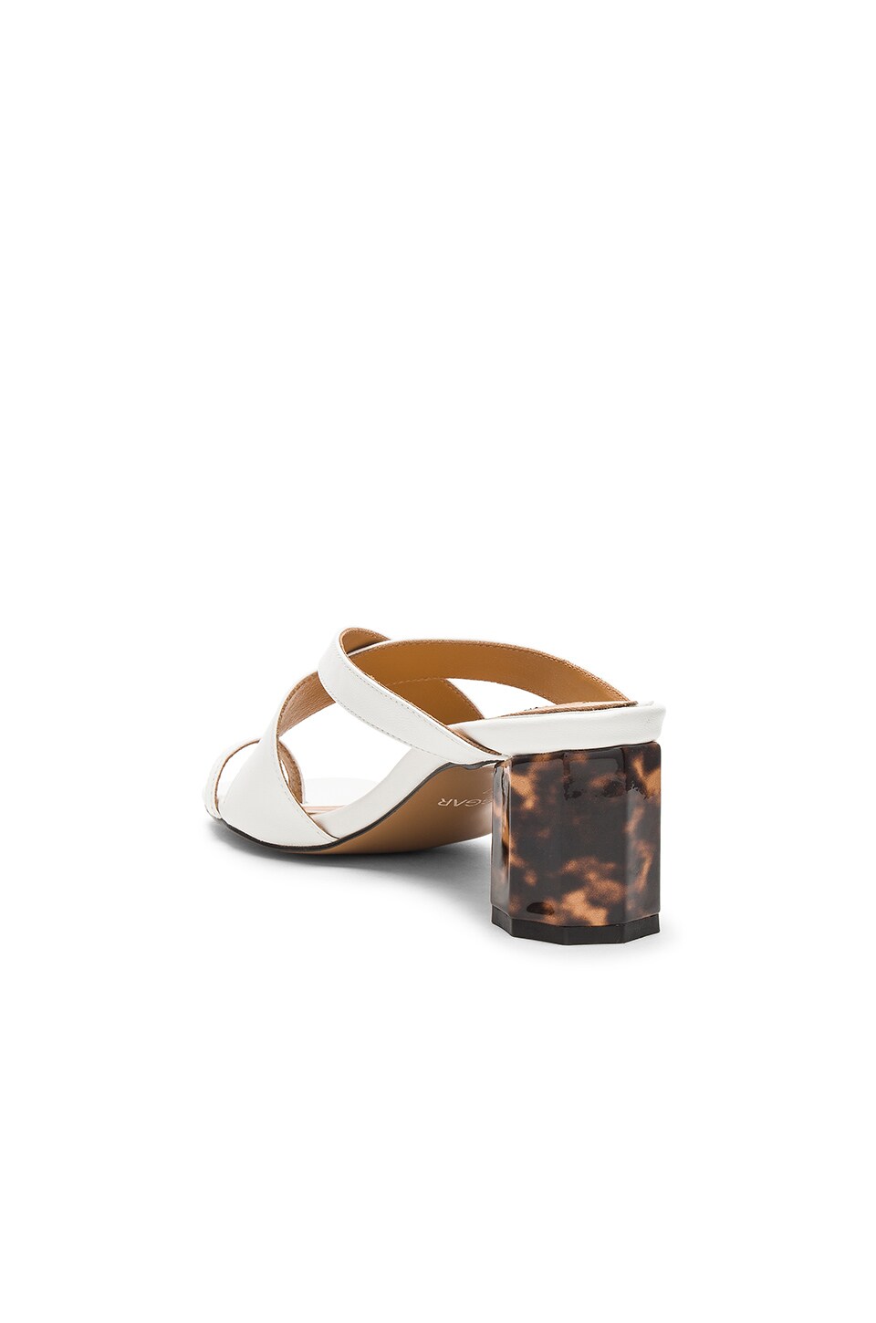 JAGGAR Tortoise Heel in Ivory | REVOLVE