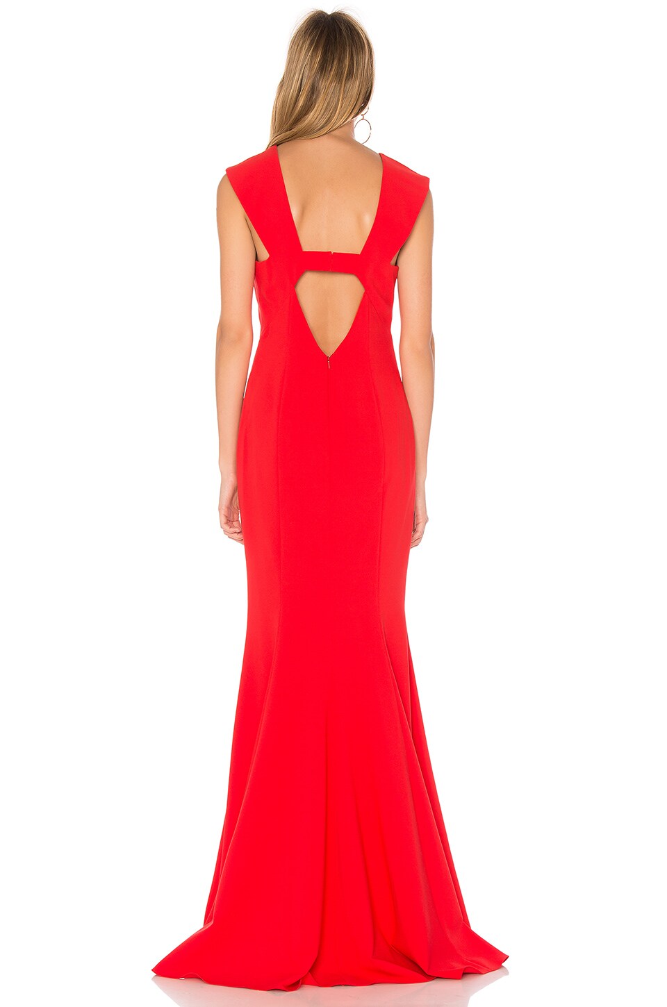 Jay Godfrey Victoria Gown in Tomato Red | REVOLVE