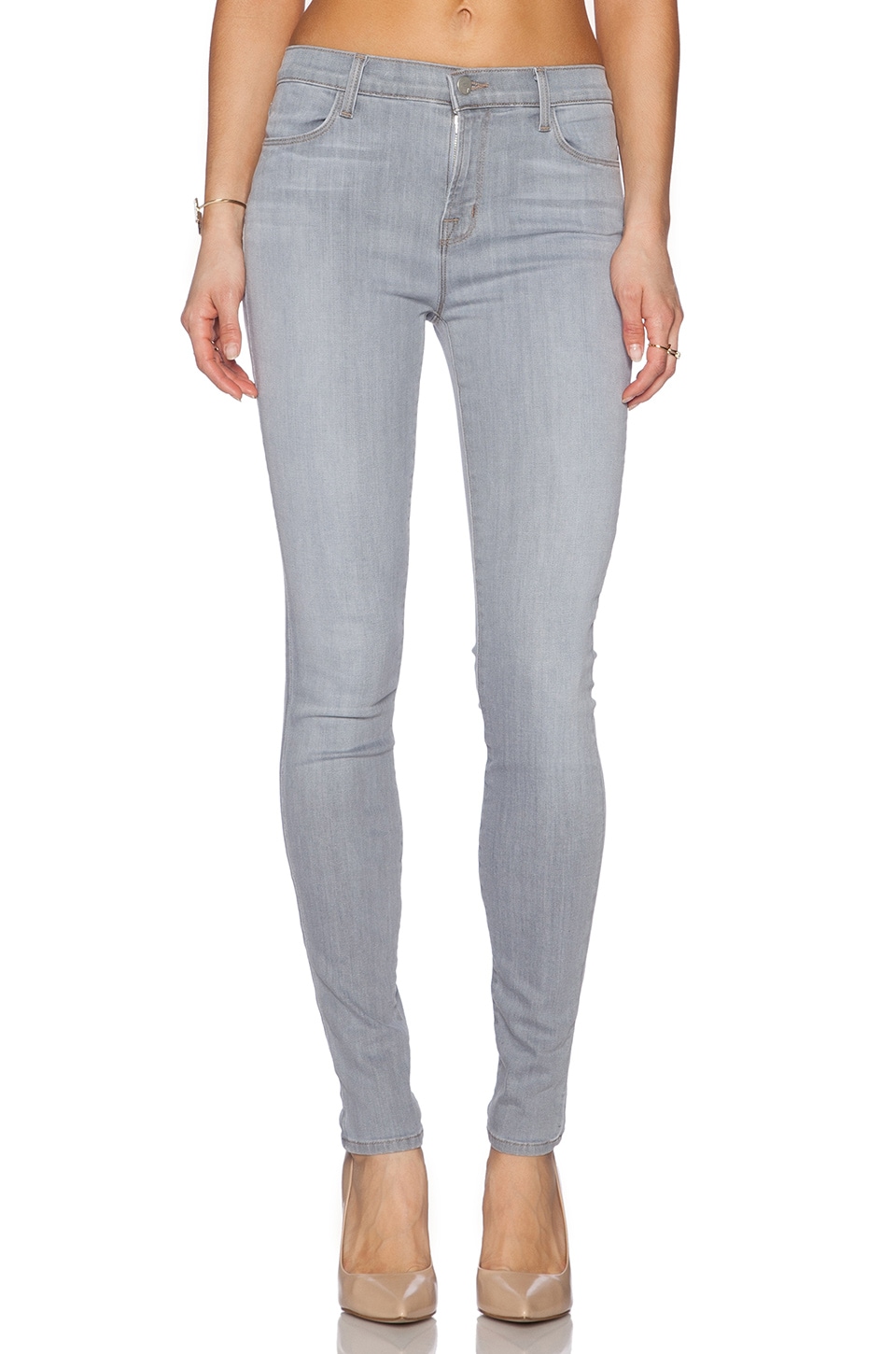 J Brand High Rise Maria Skinny in Illusion | REVOLVE